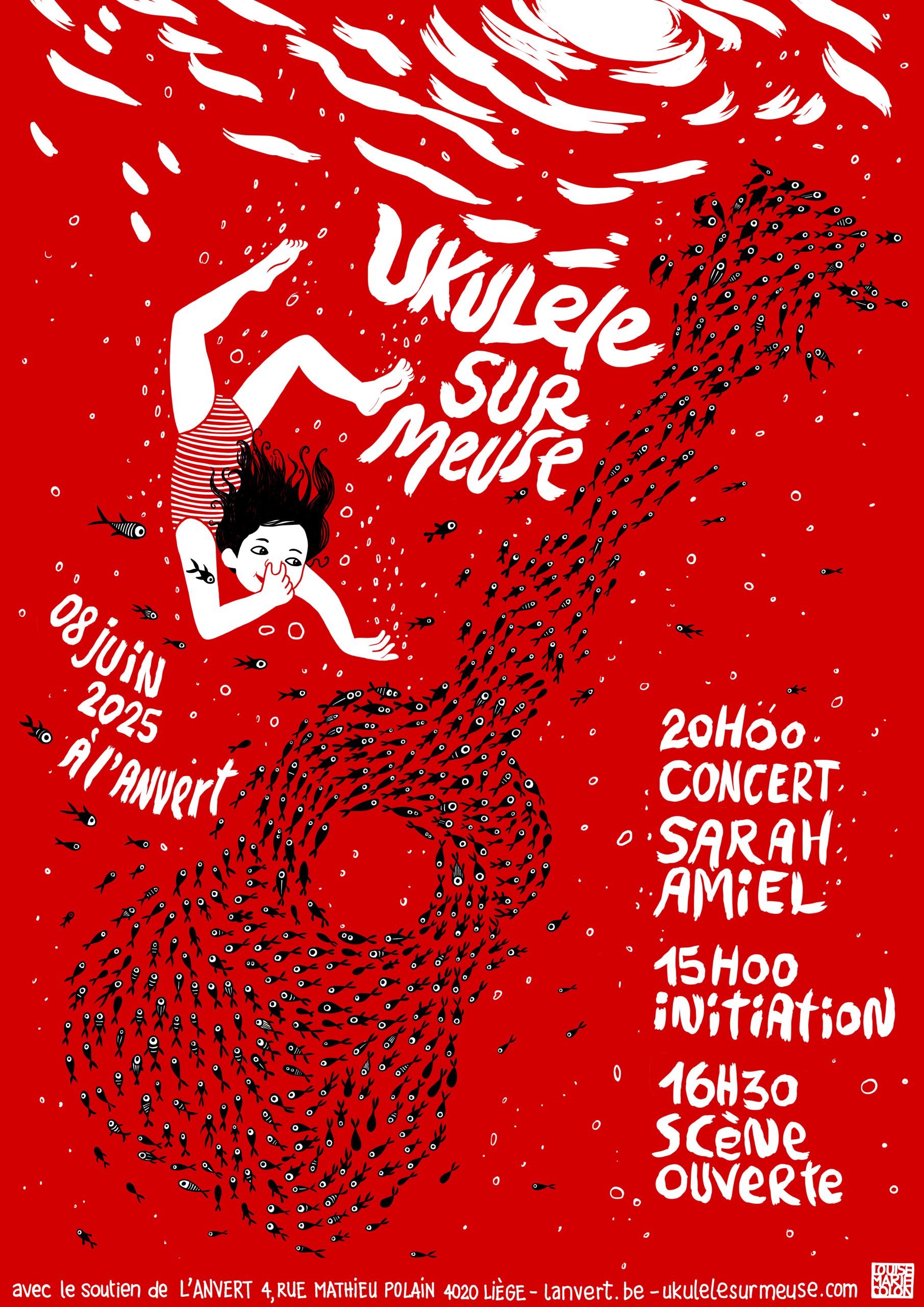 8 juin : Sarah Amiel – Ukulélé Sur Meuse